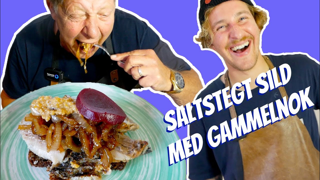Saltstegt sild med "gammelnok" // Opskrifter | P. Clausens Fiskehandel ...