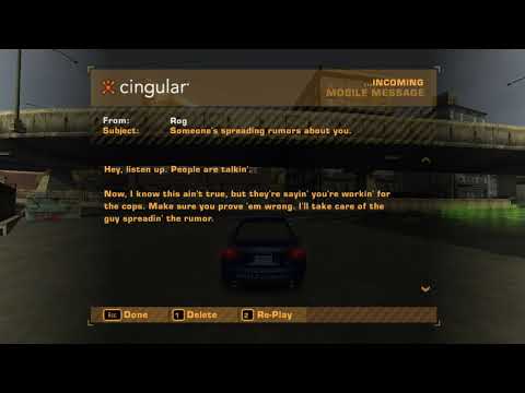NFSMW 2005: All Voice Calls