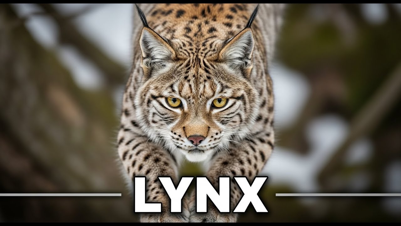 Lynx | Kids animal educational video - YouTube
