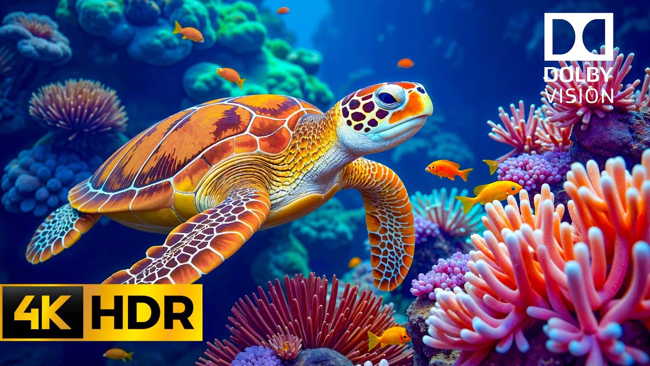 Ocean Embrace 4K 🐟 Stunning Coral Scenes for Deep Relaxation - YouTube