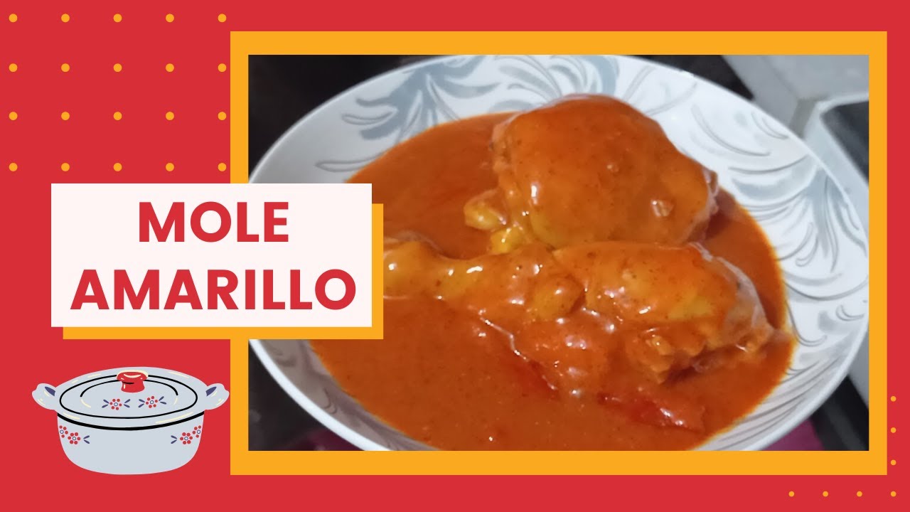 AMARILLO DE POLLO! Fácil rápido y delicioso.! - YouTube