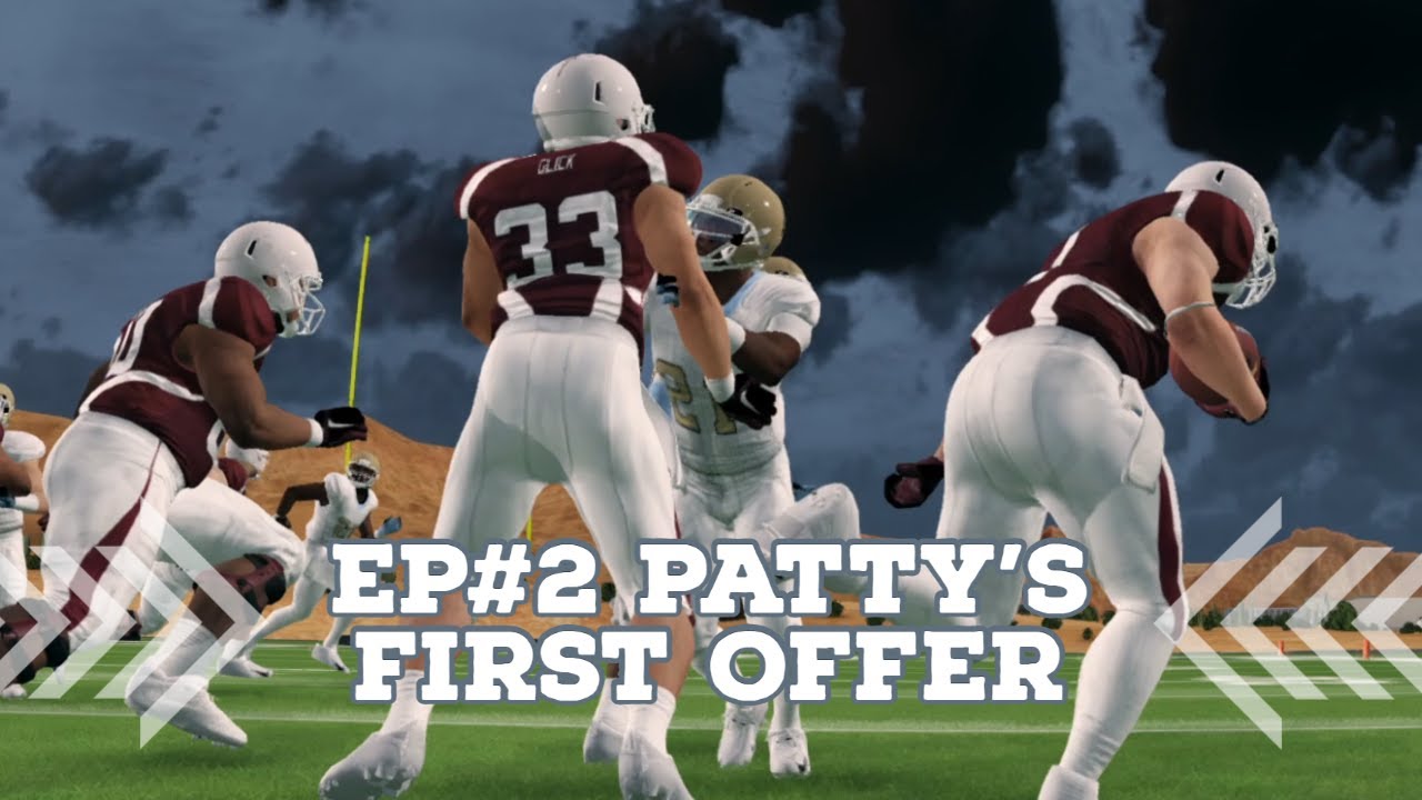 NCAA Football 14 -EP#2 Patty's First offer #ncaafootball14 # ...