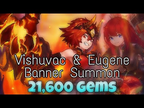 Guardian Tales - Vishuvac & Eugene Banner Summon (2nd Account) - YouTube