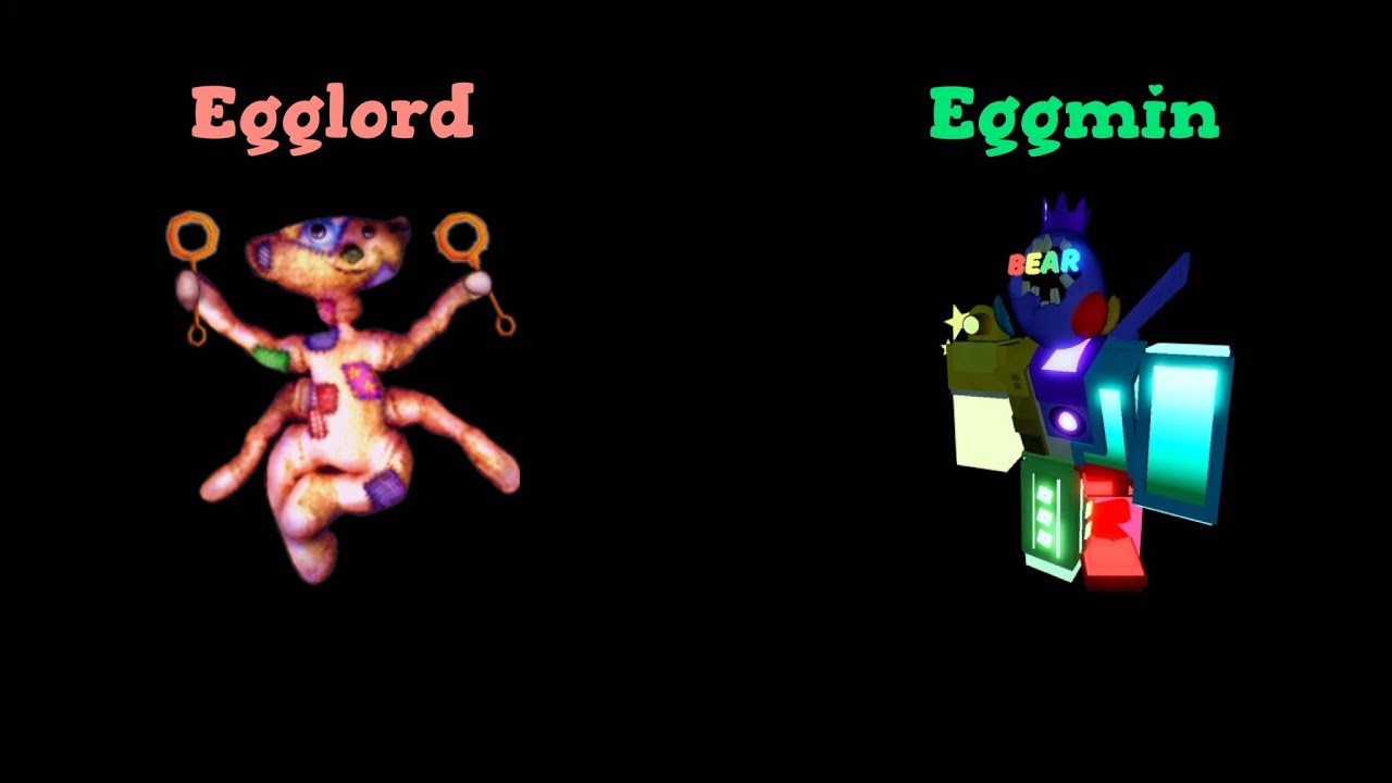 Egglord vs Eggmin [Roblox Bear] - YouTube