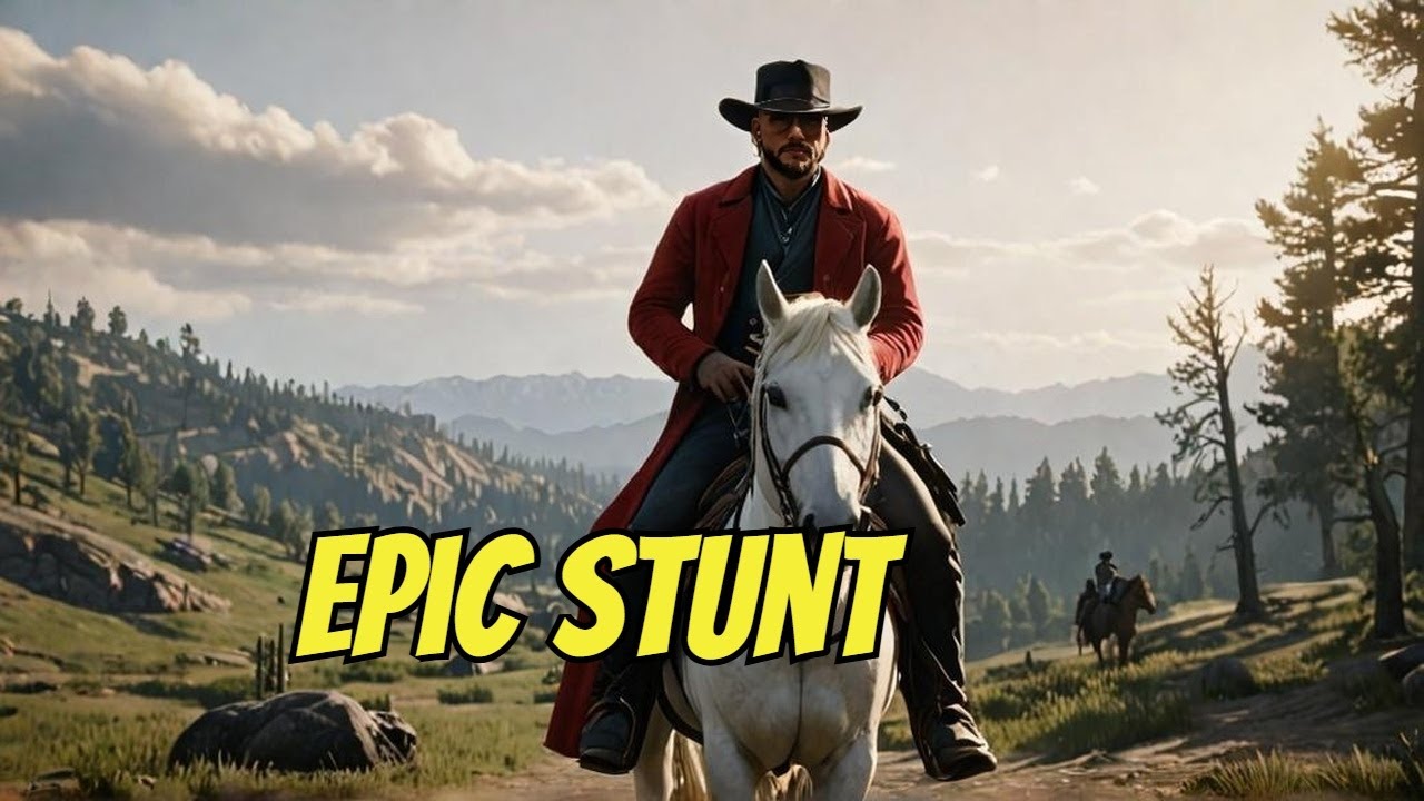 Red Dead Redemption 2: The Great Jump Stunt Fiasco - YouTube