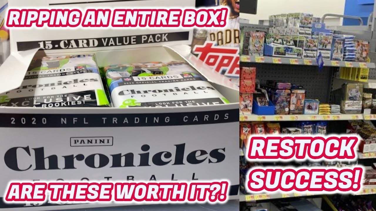 CHRONICLES FAT PACK BOX WORTH IT?! RIPPING AN ENTIRE BOX OF FAT PACKS ...