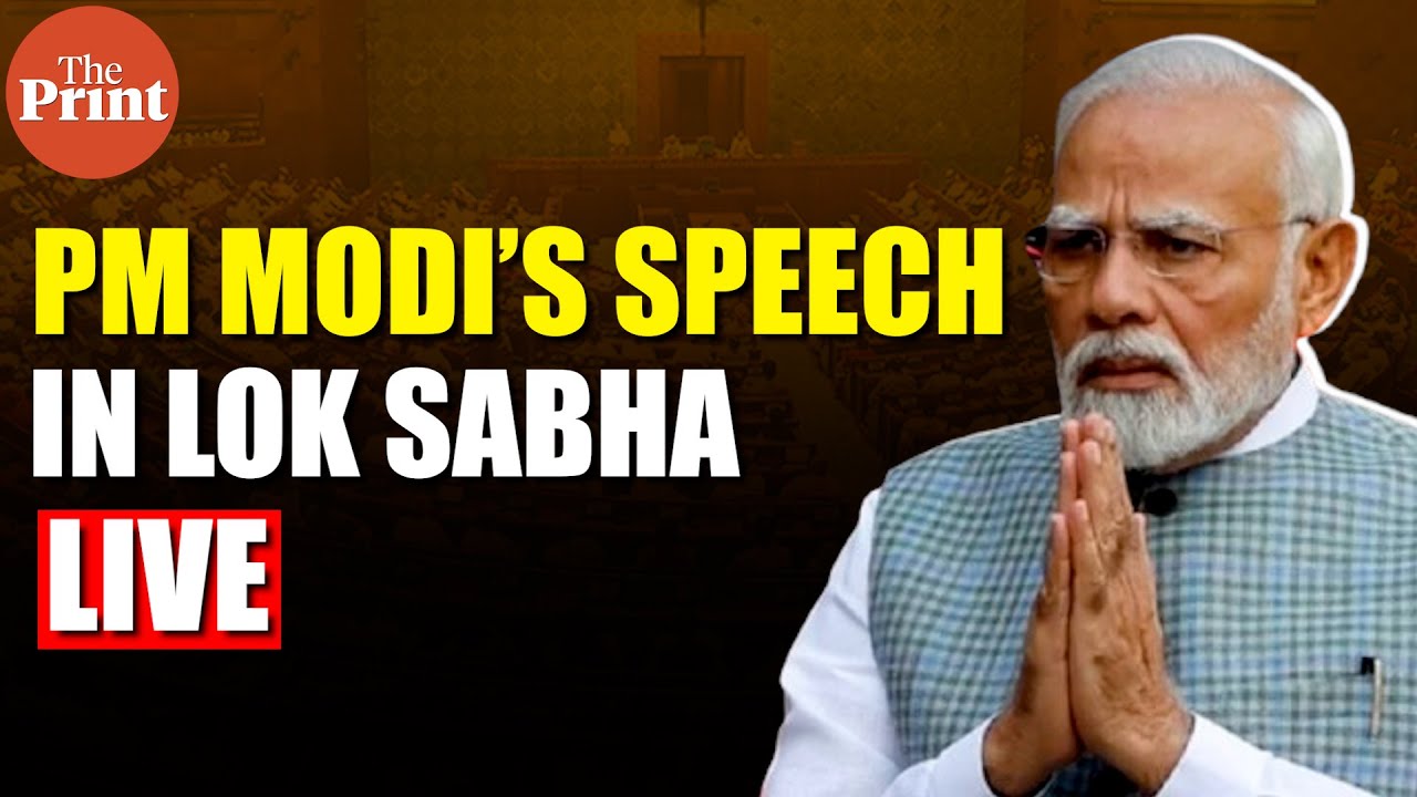 PM Modi’s speech in Parliament LIVE: ‘Democracy destroyed during ...