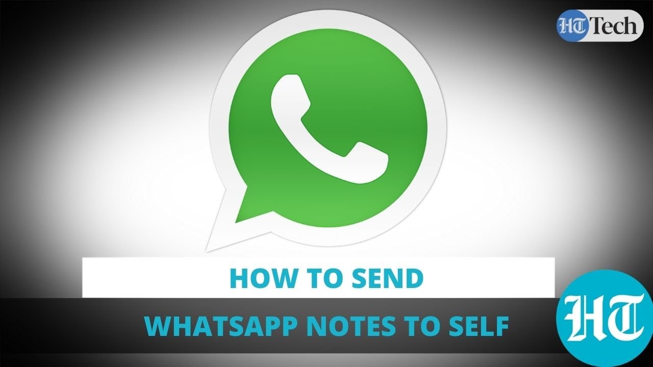How to send WhatsApp Notes to self - YouTube