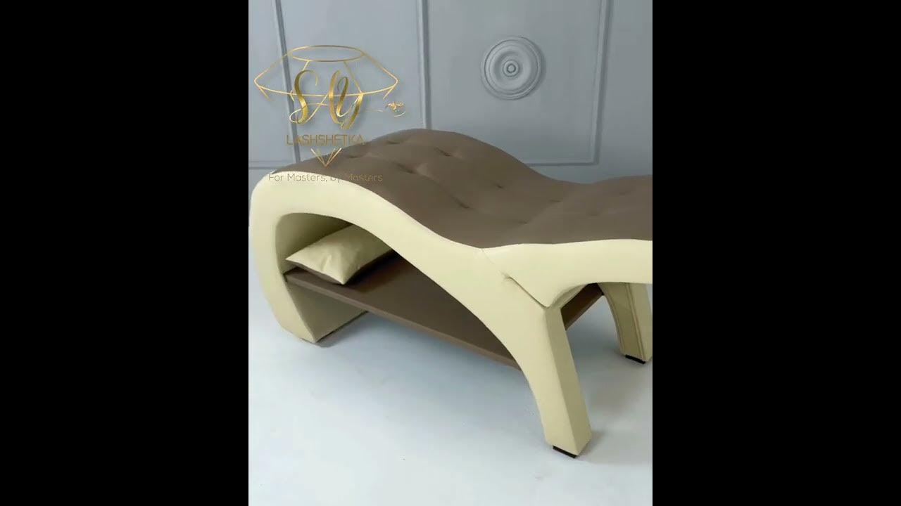 Анатомическая Кушетка с подъемным механизмом - YouTube