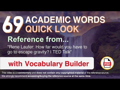 69 Academic Words Quick Look Words Ref from \