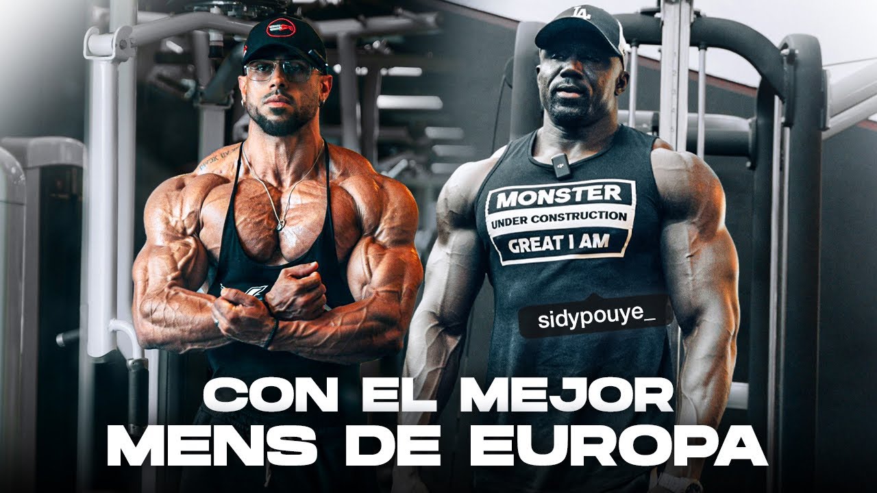 ENTRENO y POSING con Sidy Pouye a una semana de competir para mi el ...