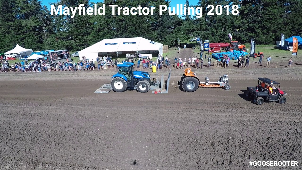Mayfield Tractor Pulling 2018 - YouTube