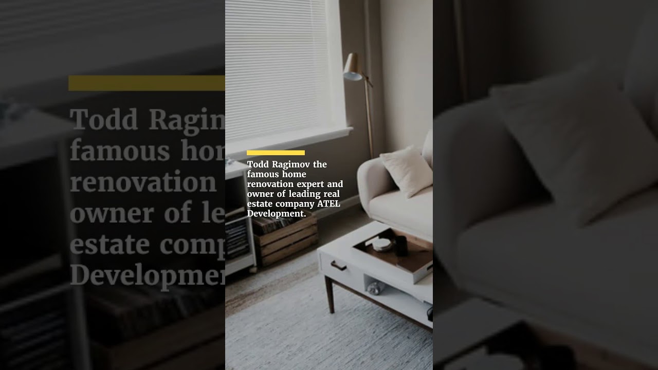 Todd Ragimov | Owner Of ATEL Development | Best Real Estate and Home Renovation Company - YouTube