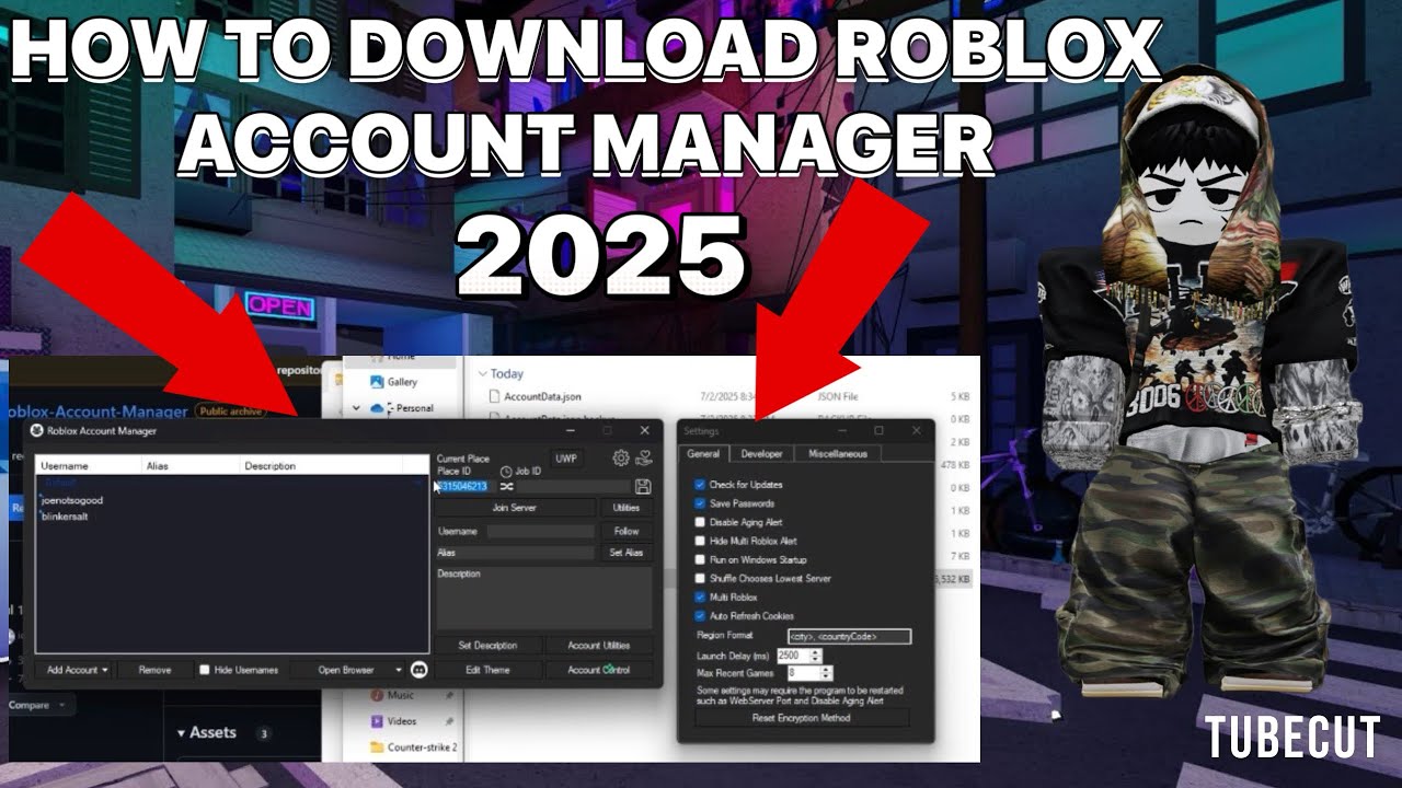 How To Download Roblox Account Manager(2025) - YouTube