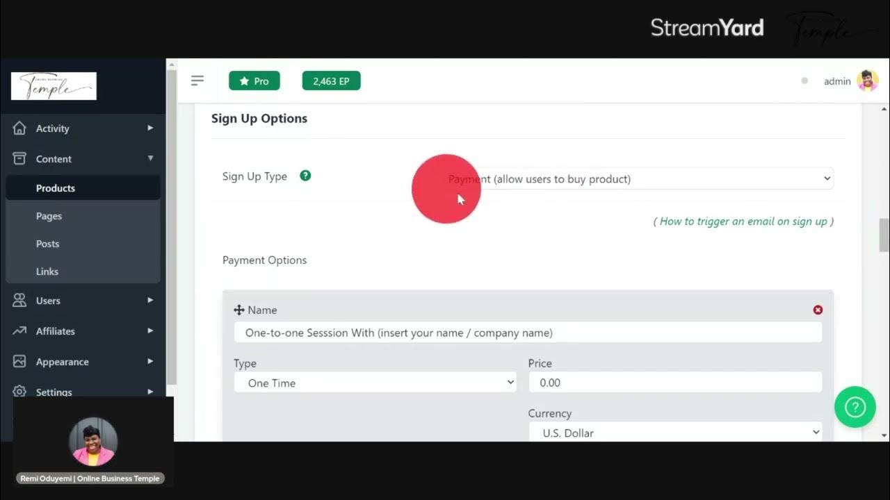MemberVault's Basic 1:1 Template Walkthrough - YouTube
