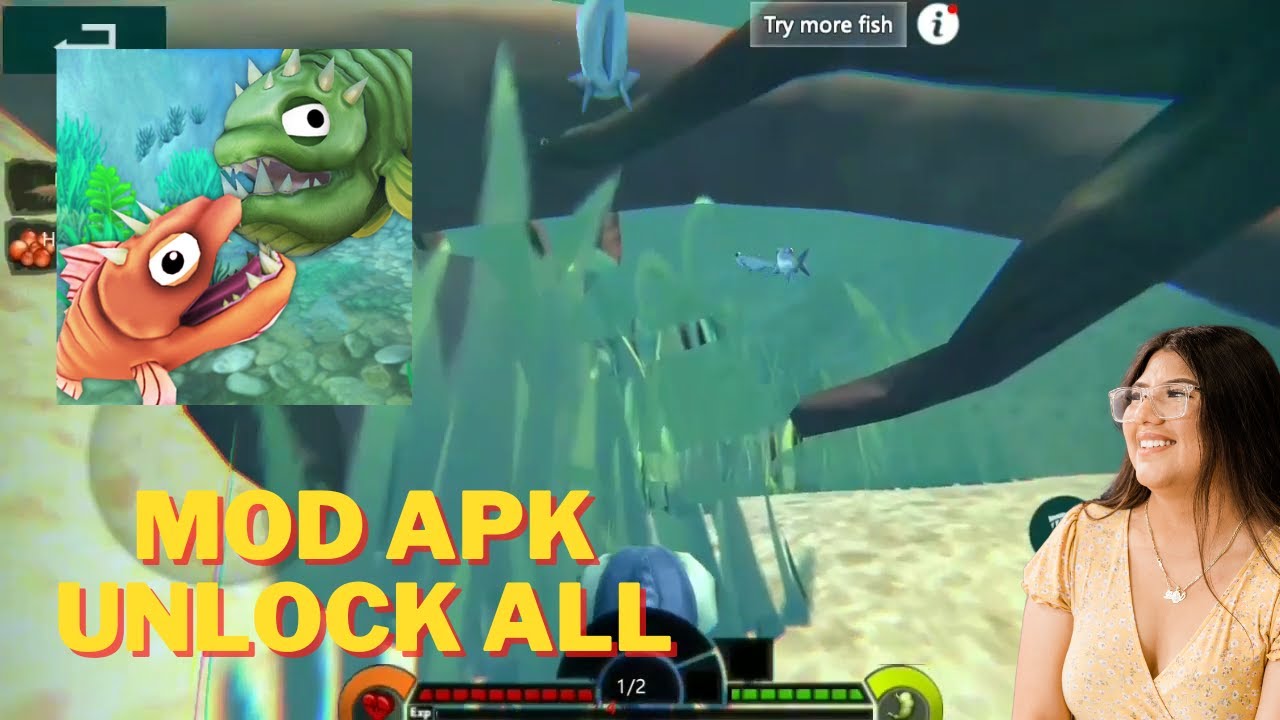 Fish GROW GROW Mod Apk - Unlock Everything - YouTube