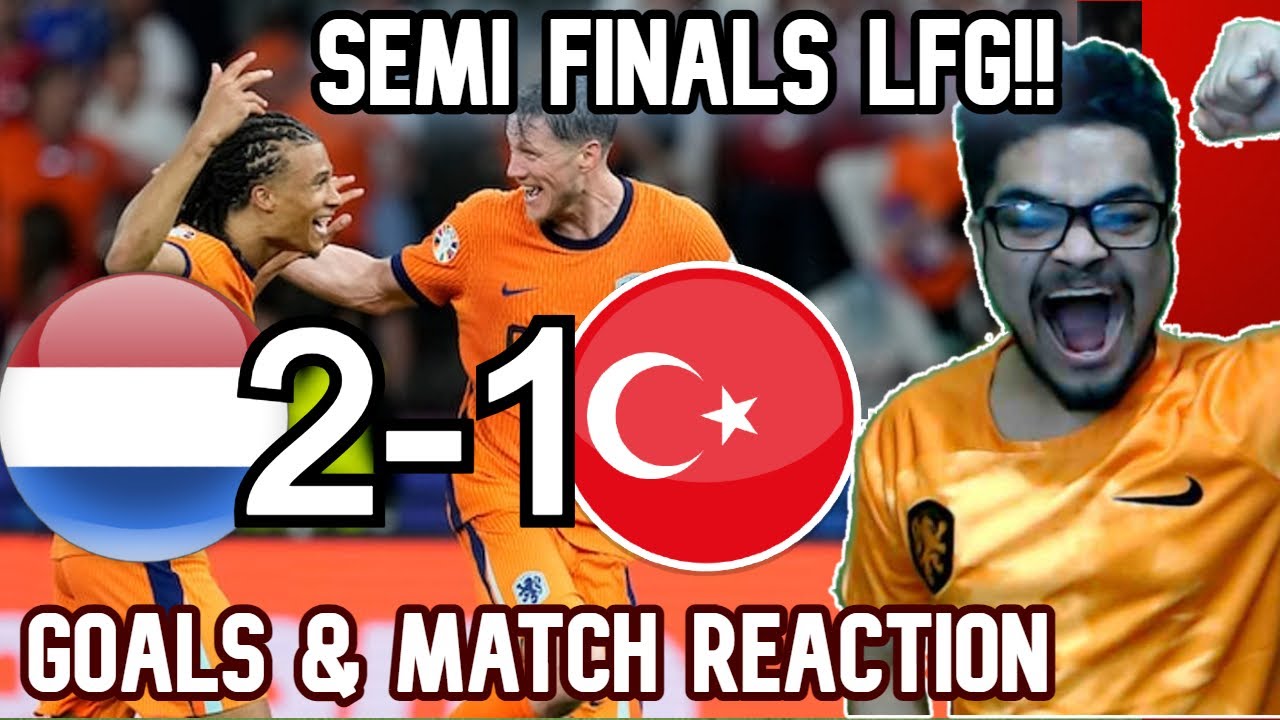 DUTCH FAN GOES CRAZY NETHERLANDS VS TURKEY REACTION 2-1 Netherlands vs ...