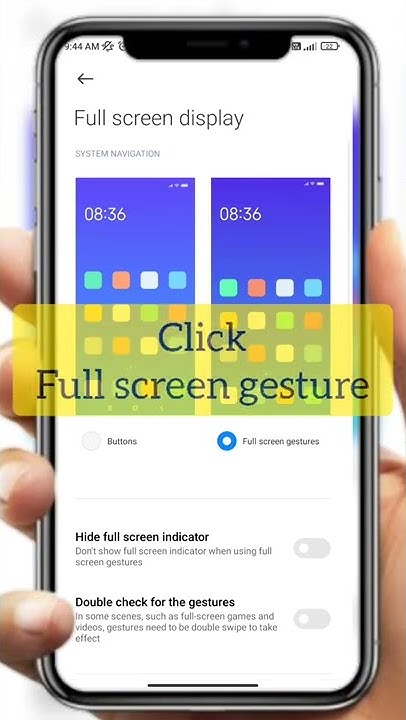 How to set Full screen display easily।full screen mode।full screen mode all Xiaomi poco redmi ...