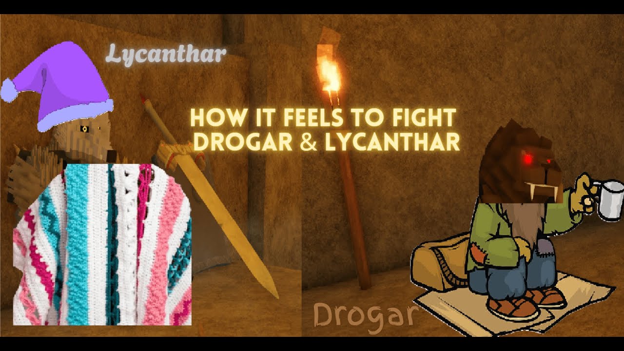 Rune Slayer How It feels to fight Drogar and Lycanthar - YouTube