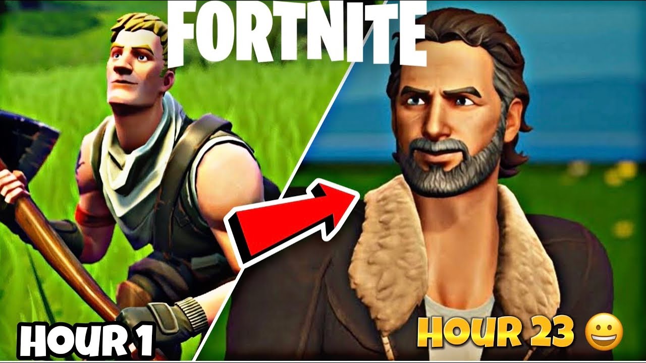 I Grinded Fortnite Like PETERBOT for 24 Hours! - YouTube