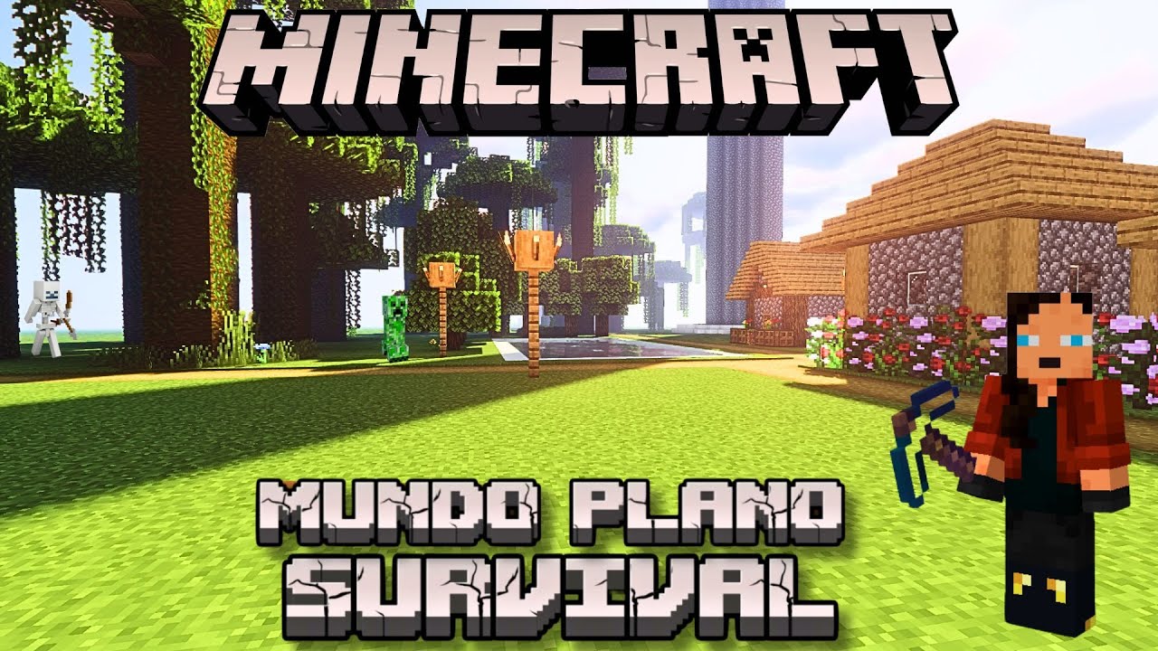 Minecraft - Mundo Plano Survival - YouTube