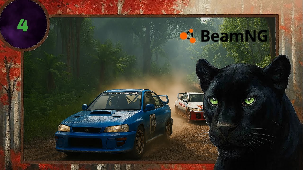 BeamNg: Rally en Foret P3 #4 @Spectre-X-h5s - YouTube