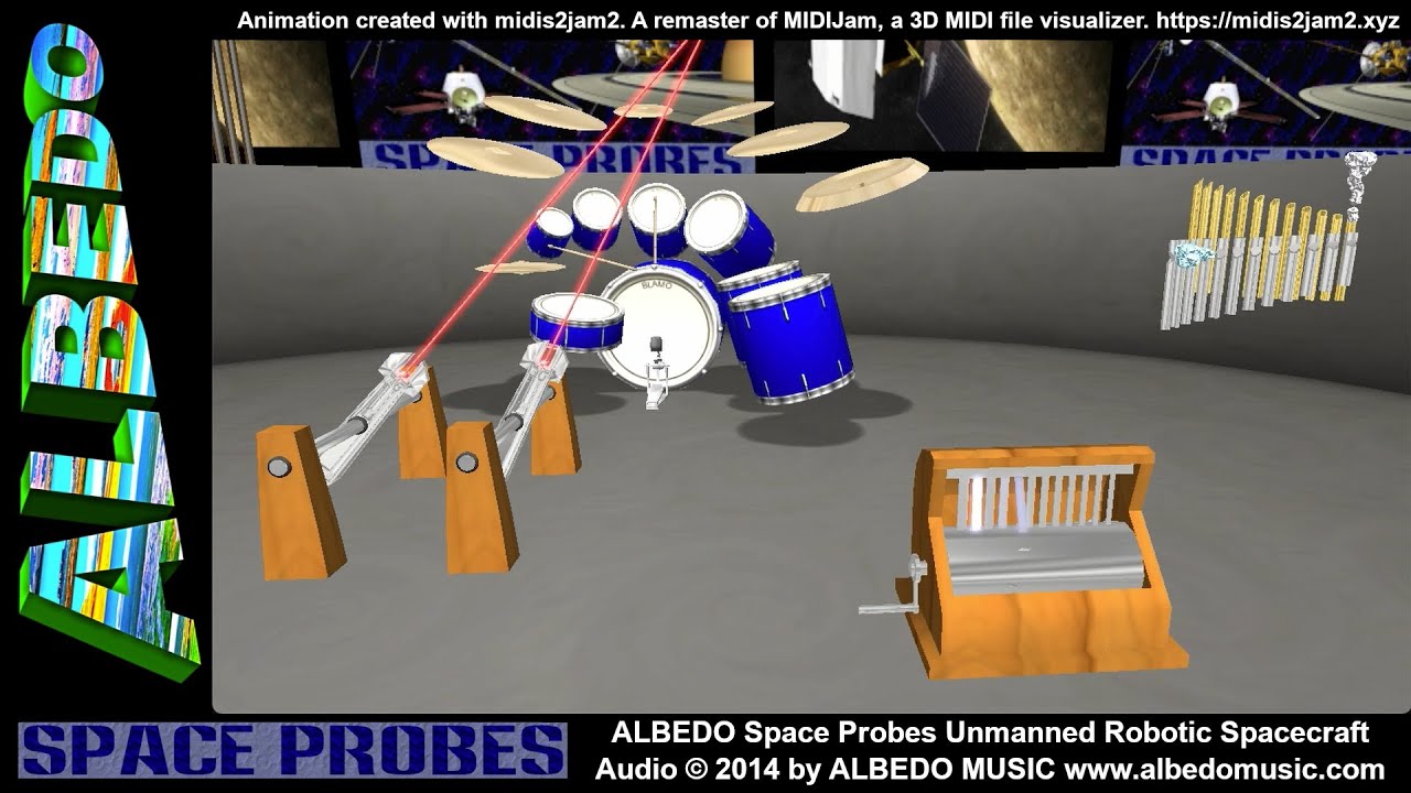 midis2jam2. Messenger. ALBEDO Space Probes. Midi Jam. - YouTube