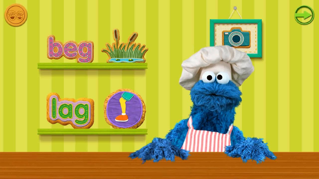 Sesame Street Alphabet Kitchen | Cookie Calls | Cookie Monster & Elmo ...