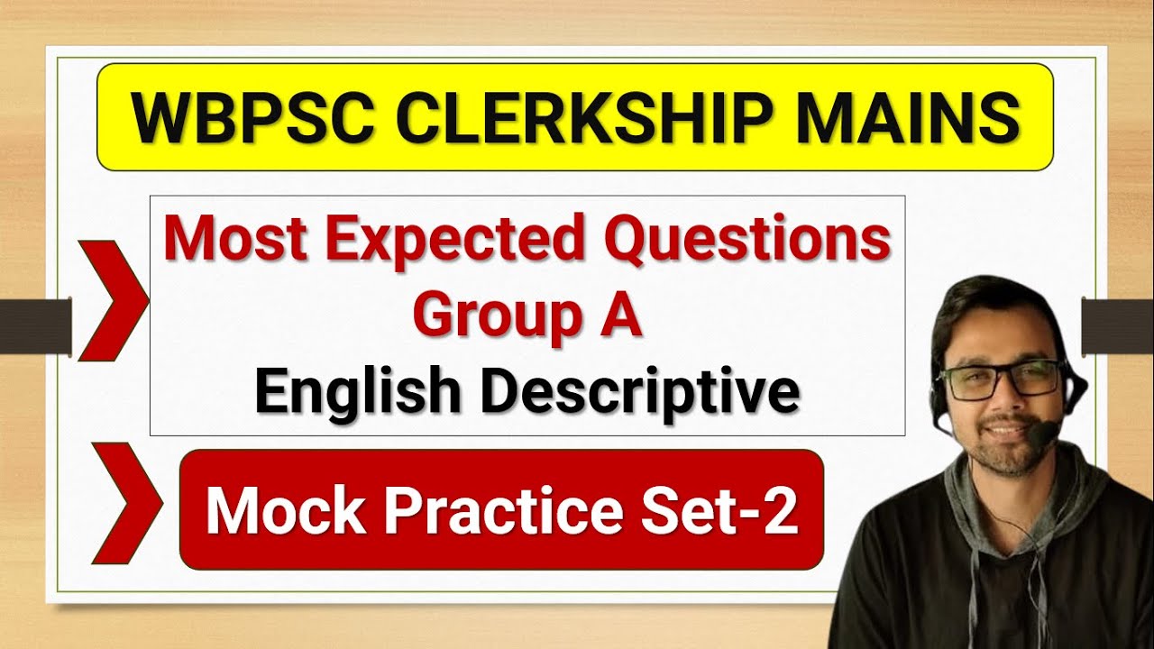 Most Expected Questions Group A English Descriptive Questions in PSC ...
