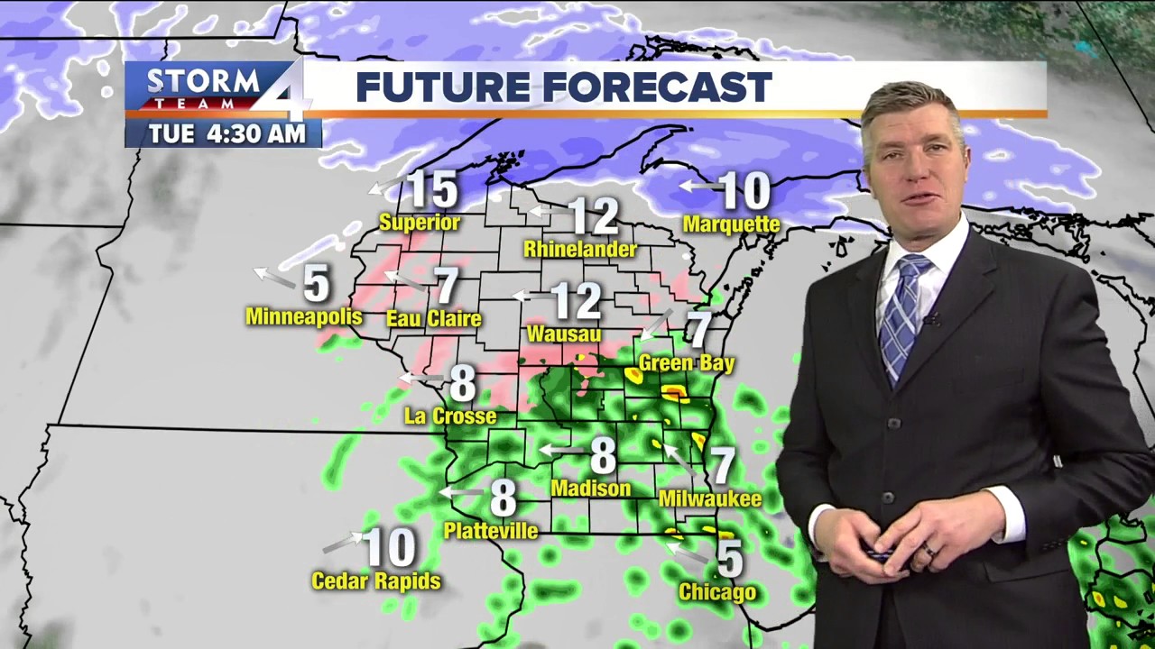 Brian Gotter's Monday morning Storm Team 4cast - YouTube