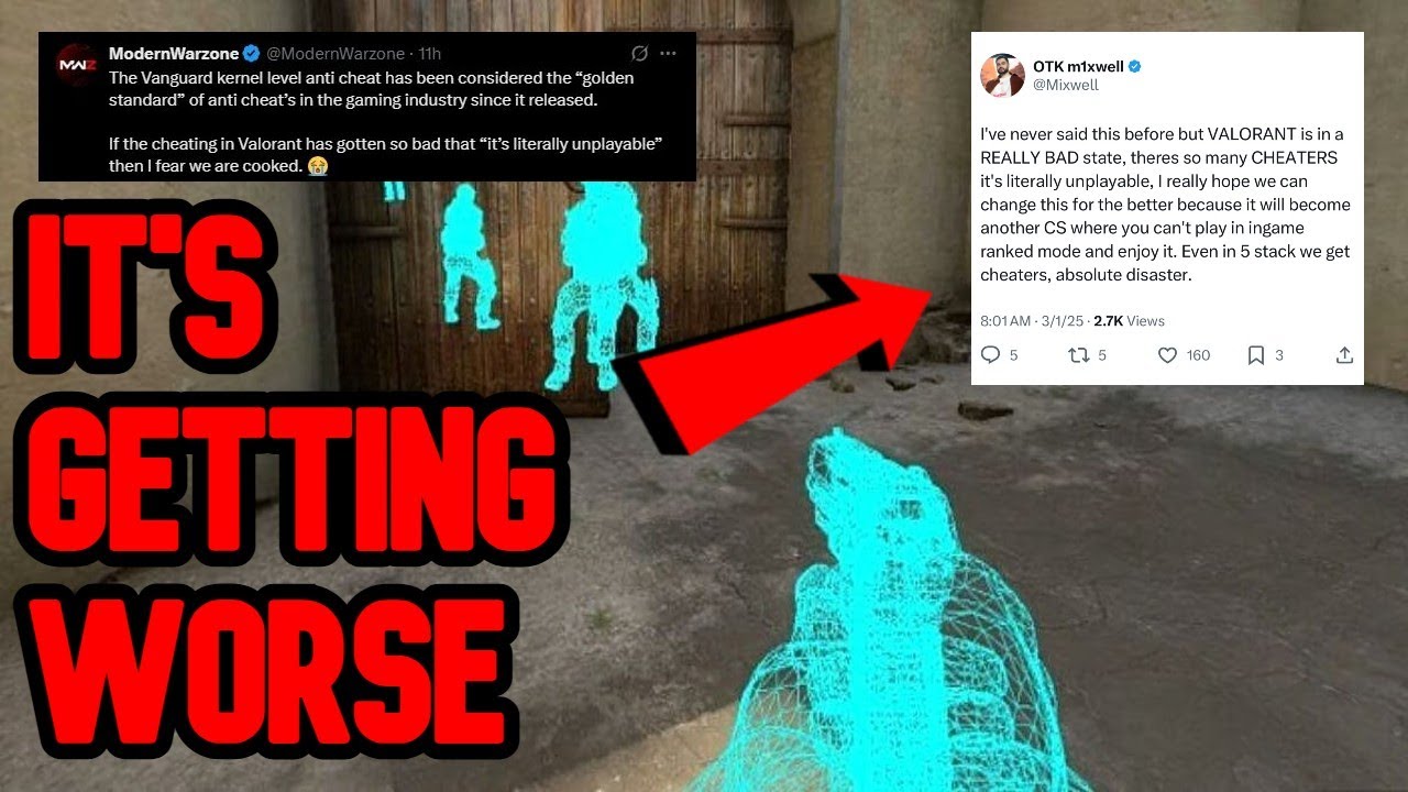 CHEATING is Getting Worse in Video Games - YouTube