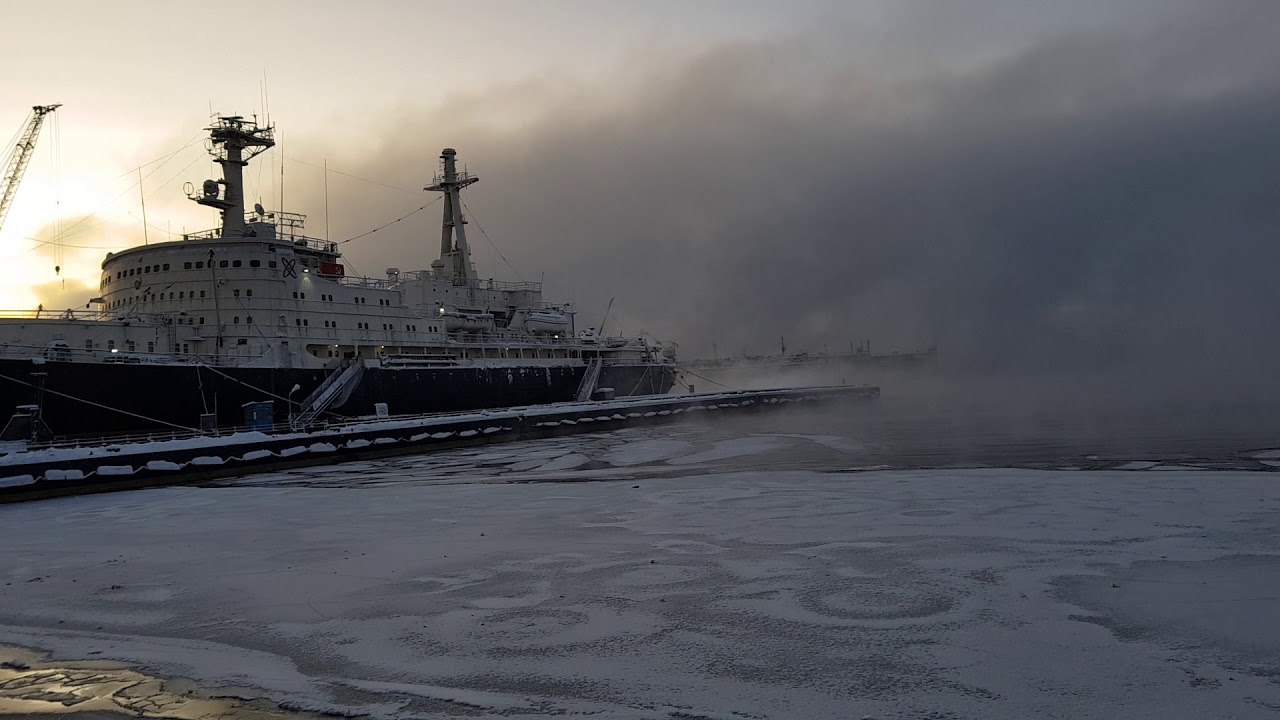 러시아 무르만스크 레닌쇄빙선_Russia Murmansk - YouTube