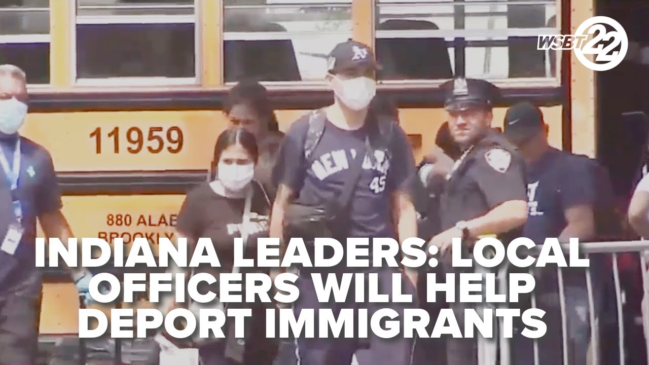 Indiana state leaders claim local officers will be used to deport ...