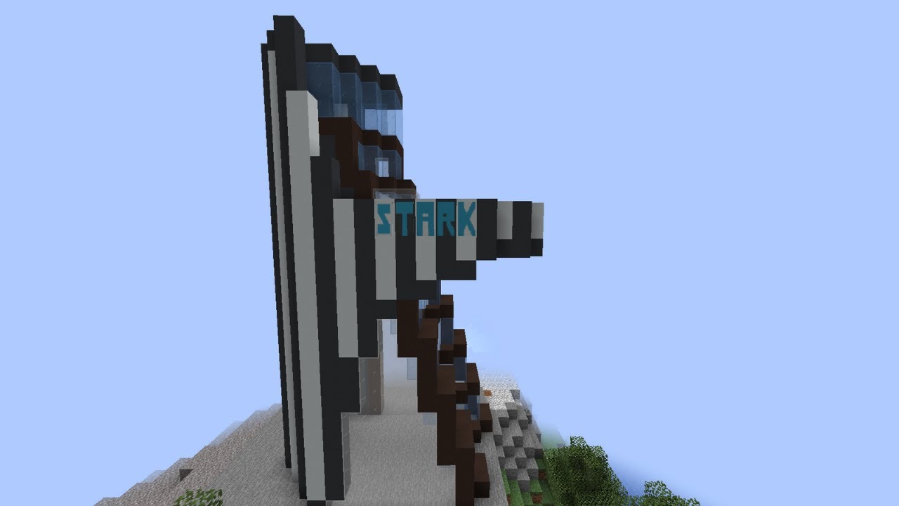 Mini Minecraft Stark Tower - YouTube