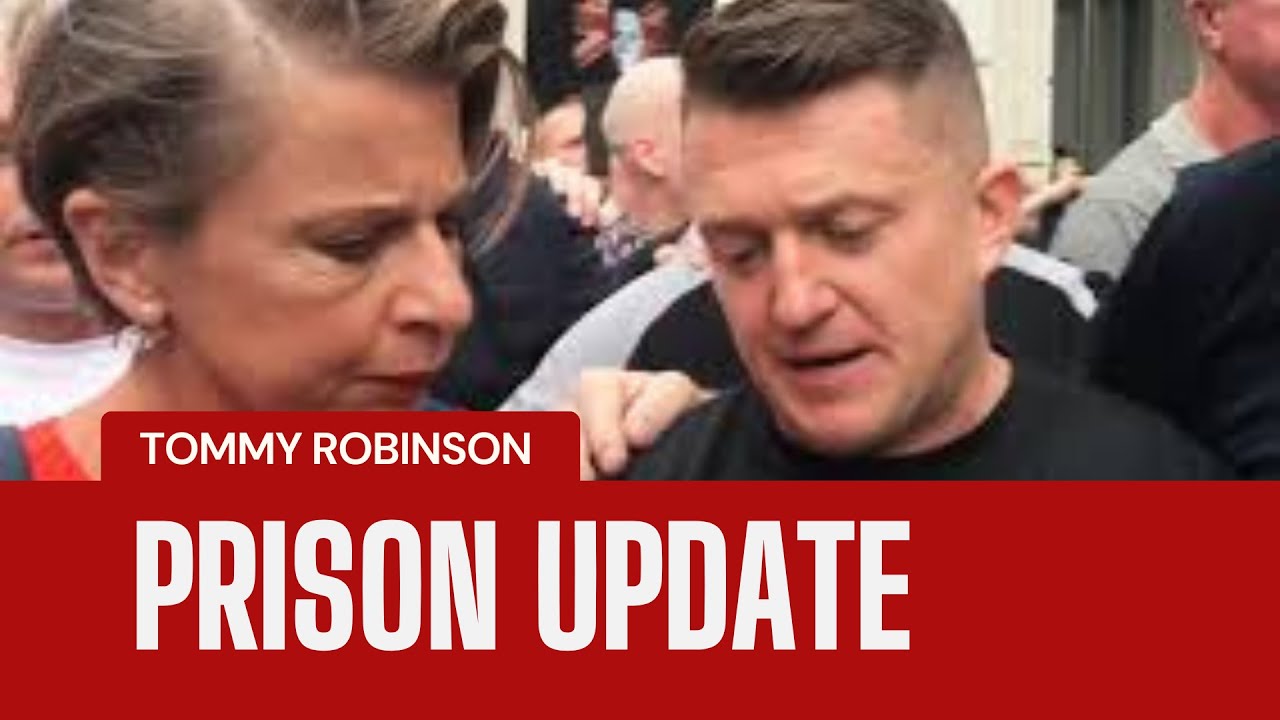 Tommy Robinson Released From Prison Early | Sentence Reduction & Public ...