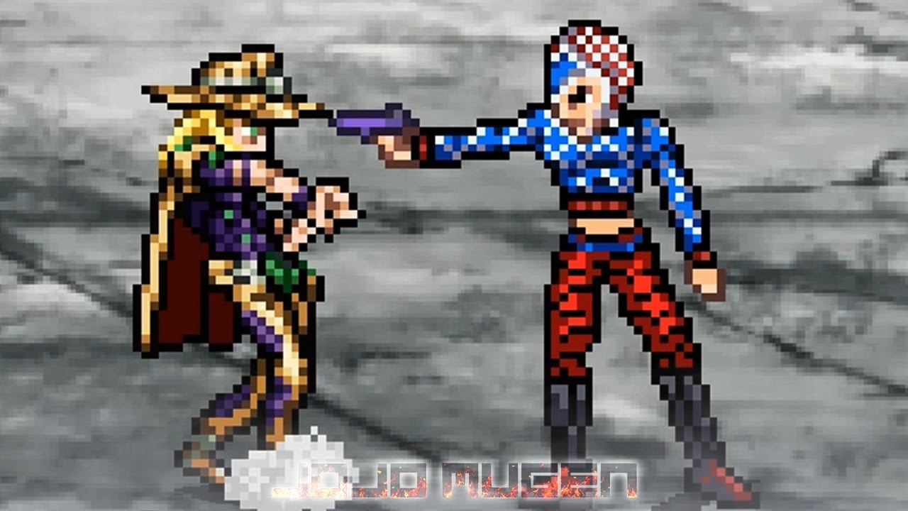 Gyro Zeppeli vs Guido Mista - Epic Quick Match Battle MUGEN - YouTube