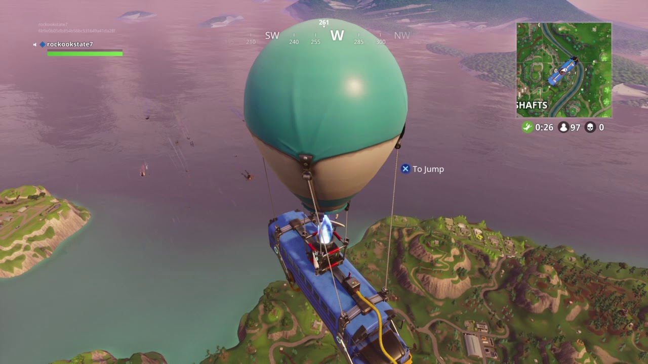 First time playing fortnite! [the king] - YouTube