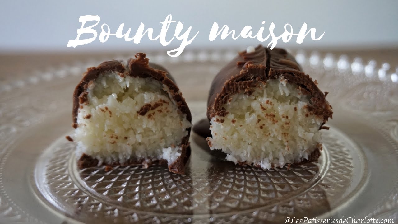 La recette des Bounty maison, au bon goût de noix de coco et de ...