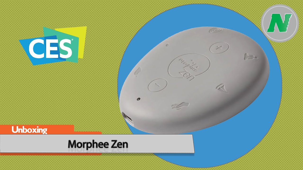 CES 2023 - Relaxation On The Go With Morphée Zen Pebble - YouTube