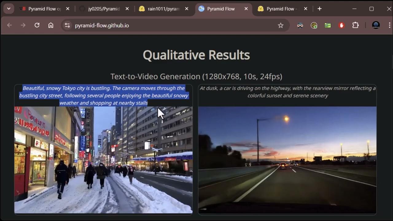 How to Use Pyramid Flow Video Generation Model - YouTube