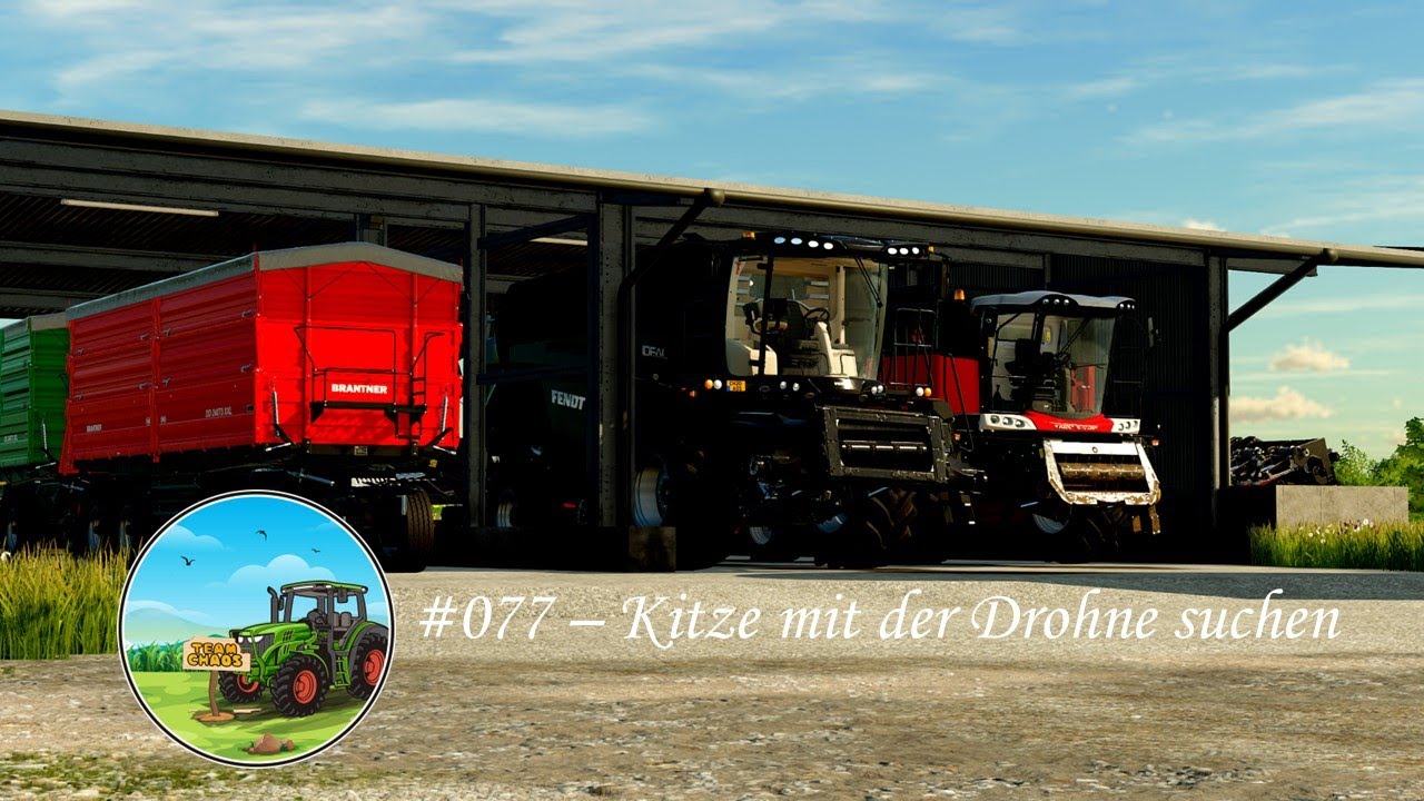 LS22 Team Chaos Public 4 #077 – Kitze mit der Drohne suchen - YouTube