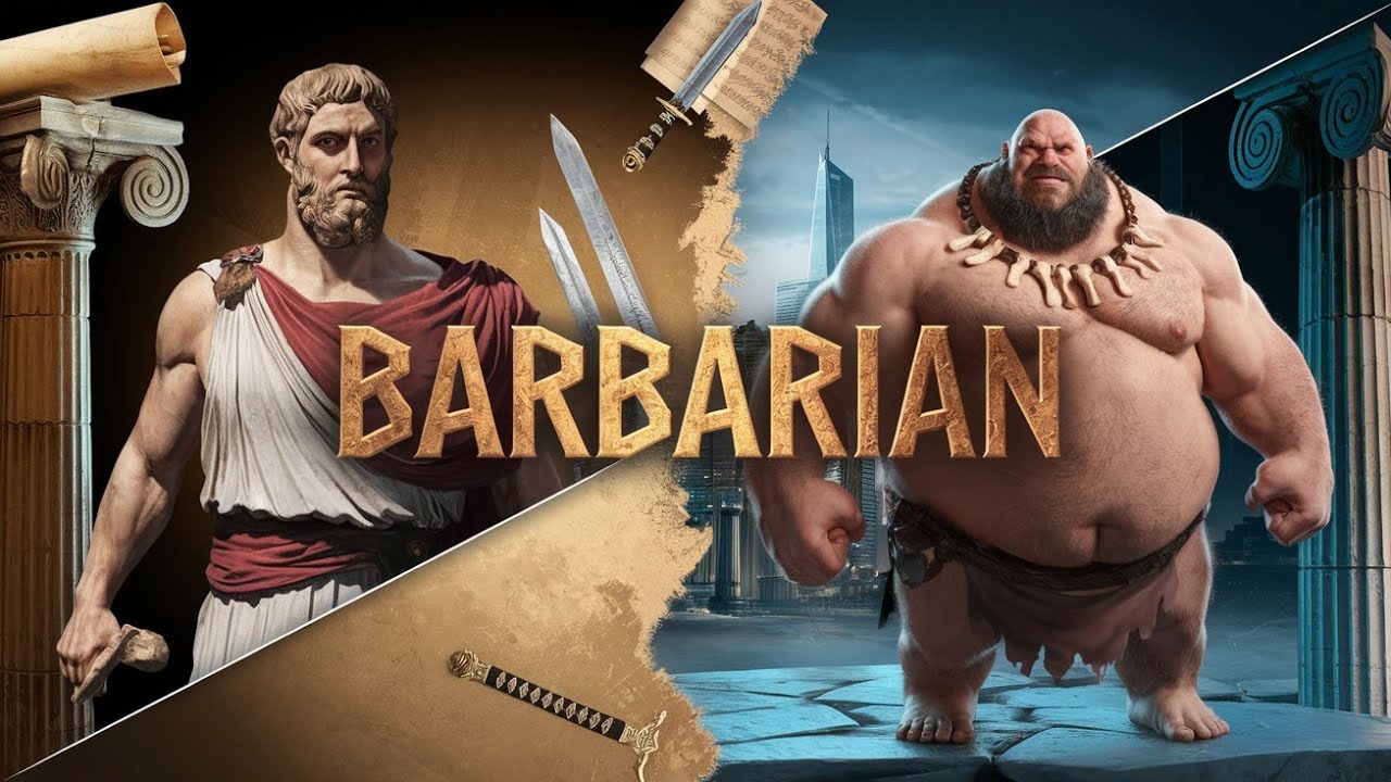 From Greeks to Modern Day: The Journey of 'Barbarian'# ...