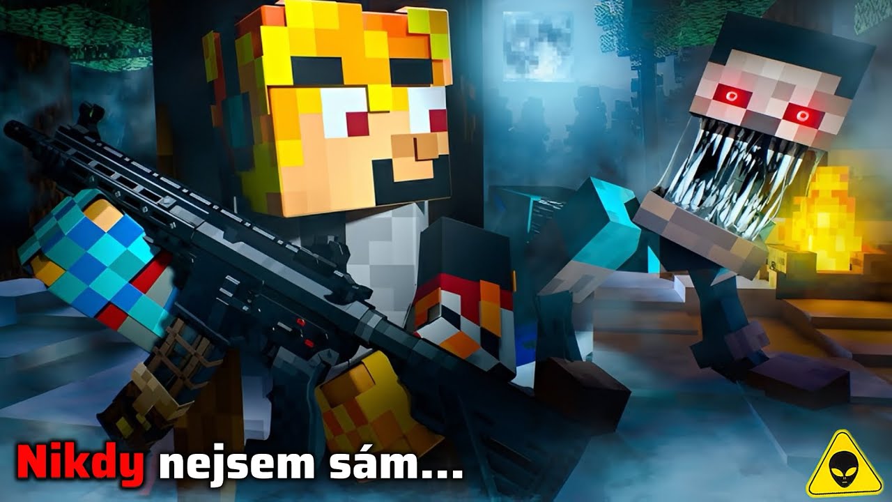 Přežil jsem 24 hodin ve SNĚŽNÉ BOUŘI v HORROVÉM Minecraftu! - YouTube