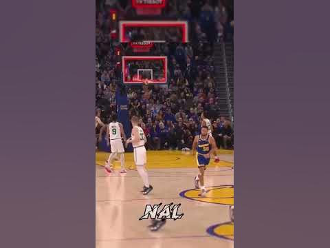 Steph Curry beats the buzzer with LOOK AWAY 3-Pointer 😳 - YouTube