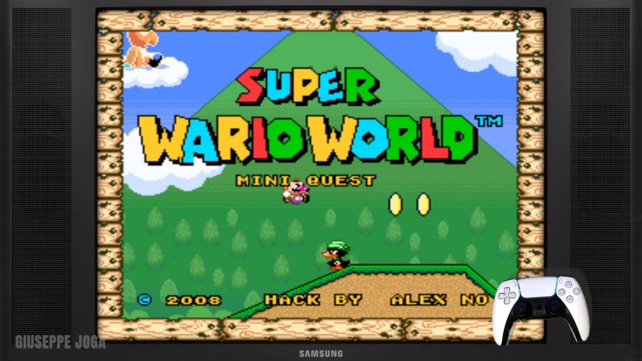 SUPER MARIO WORLD MINI QUEST (SNES) SHORT GAMEPLAY - YouTube