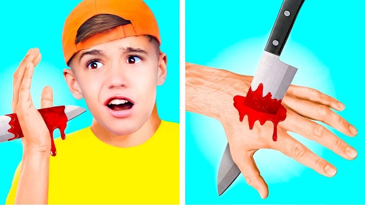 Пранки на Хэллоуин ! КРИС VS ОДИССЕЙ ! - YouTube