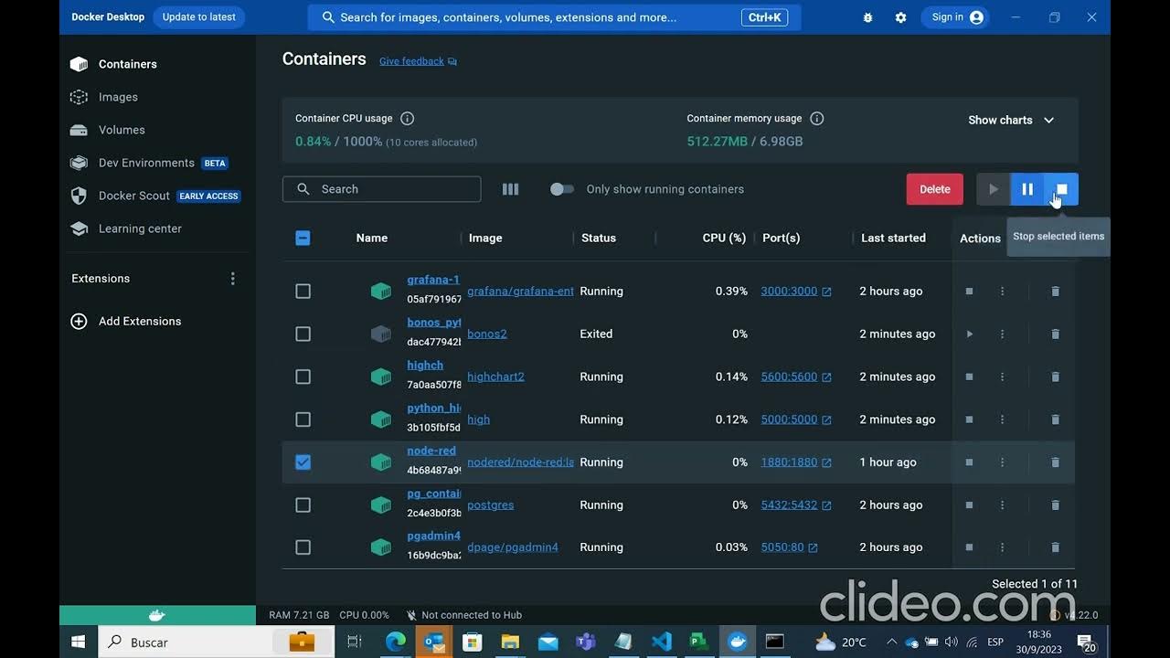 Monitoring Dockers Containers Using Telegraf Influxdb Grafana Docker Desktop Youtube