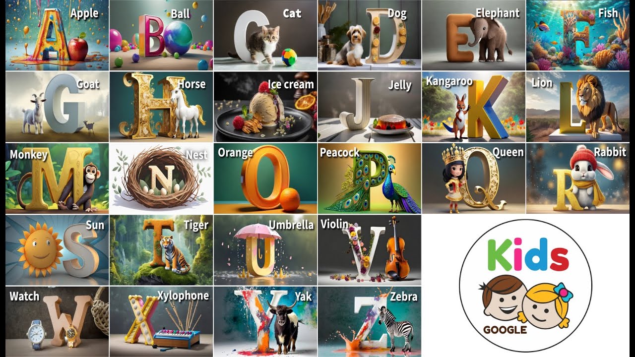 The ABC SONG for Babies & Toddlers | ABC Song for Kids | Learn Alphabet ...