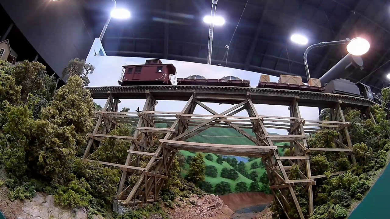 Yosemite Short Line Layout Tour - YouTube