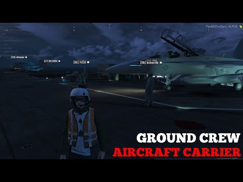 First day GROUND CREW on AIRCRAFT CARRIER! | FiveM - YouTube